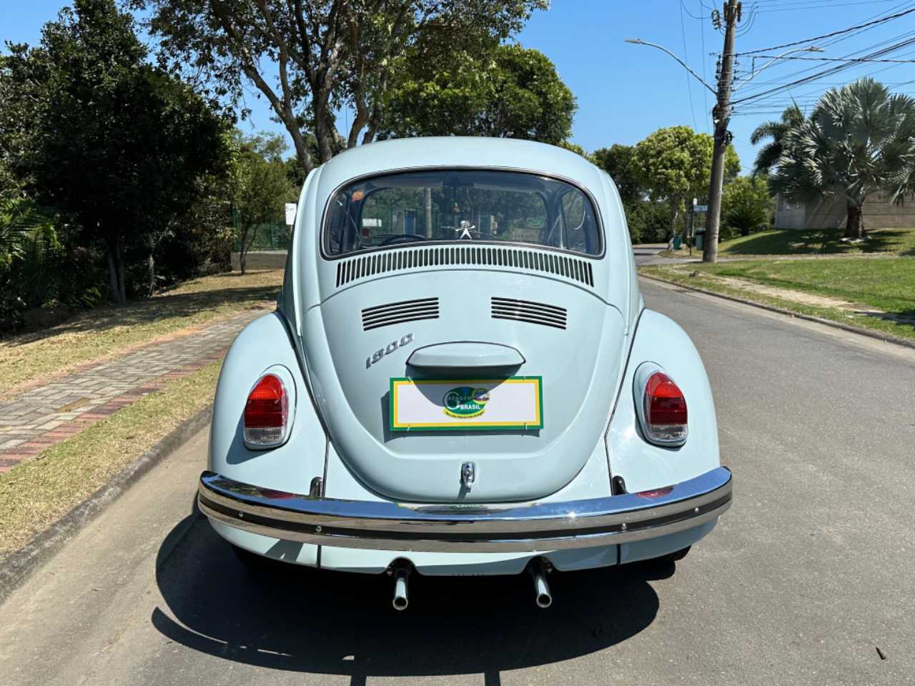 Um raro Fusca azul Diamante 1971 que vale uma ''mina de ouro'' no ...