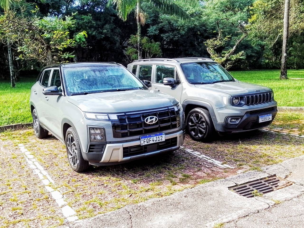 Hyundai Creta enfrenta Jeep Renegade: qual dos SUVs se sai melhor? - AUTOO