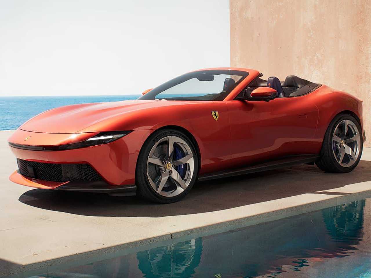 Galeria de fotos: Ferrari apresenta novo supercarro conversível com ...