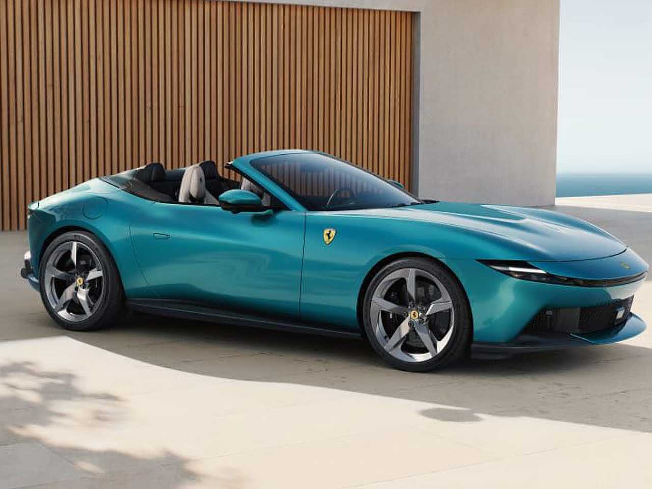 Galeria de fotos: Ferrari apresenta novo supercarro conversível com ...